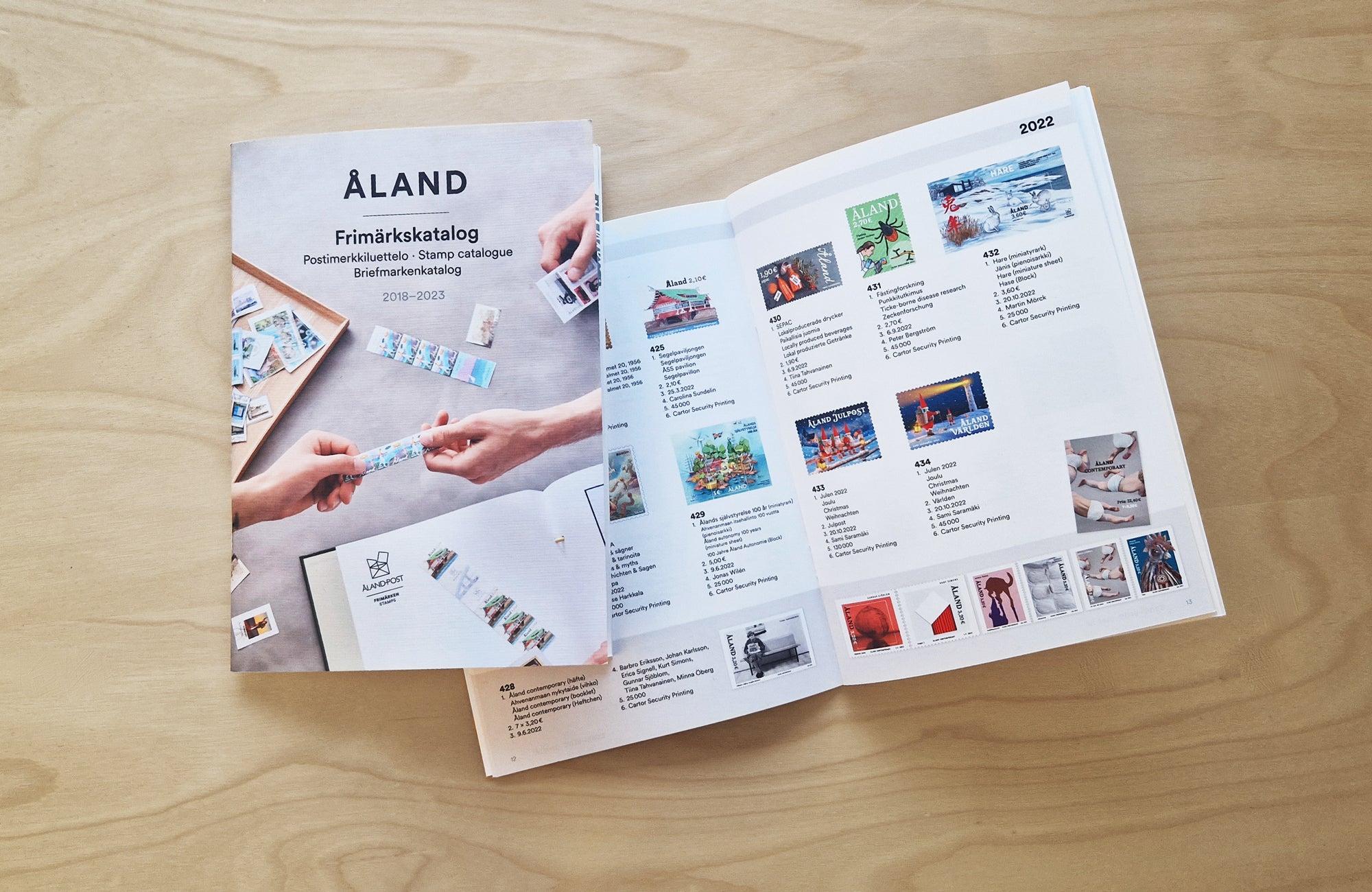 Long-awaited update of the stamp catalogue – Åland Stamps