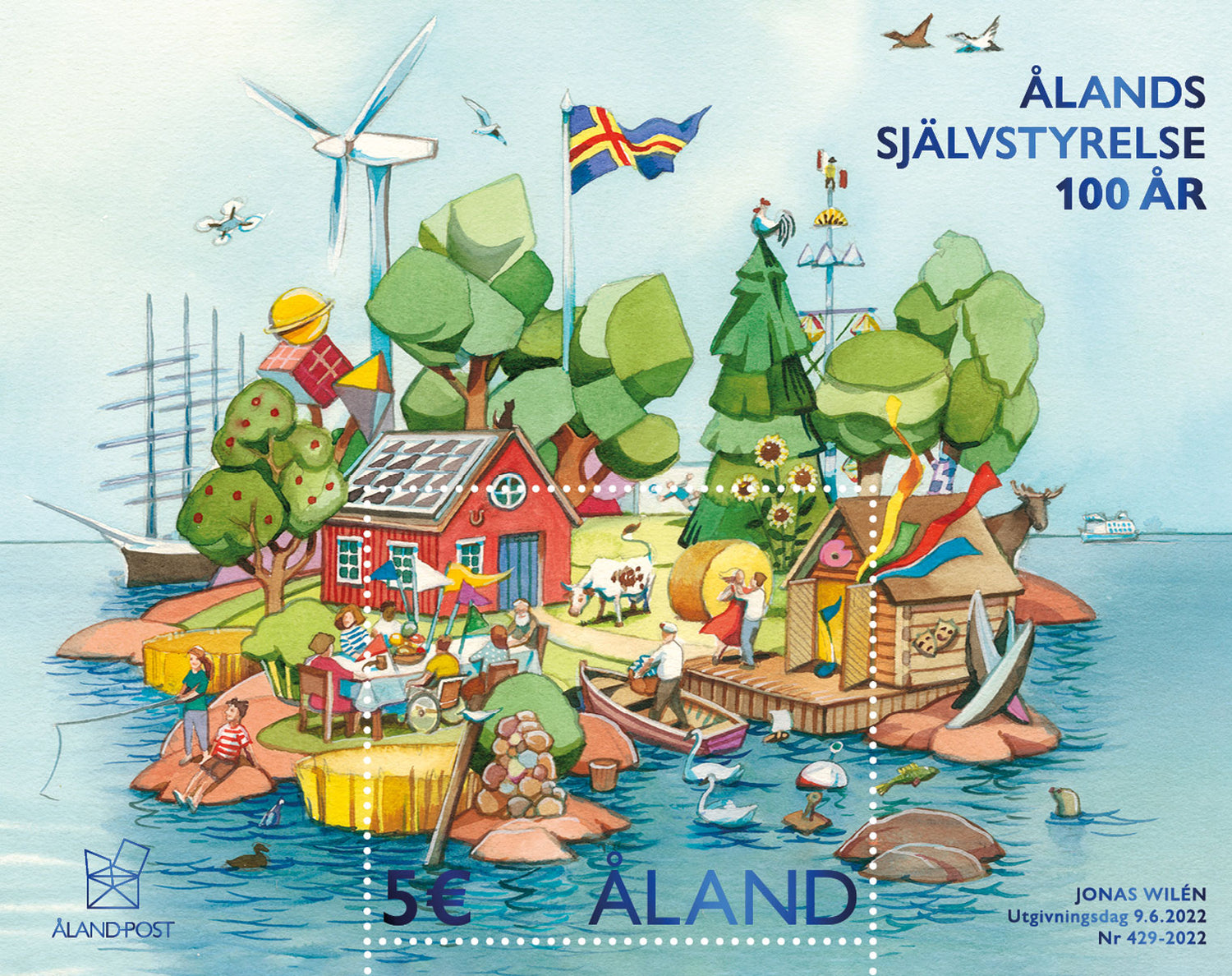 Most beautiful 2022 European stamp – Åland wins for the second year in ...