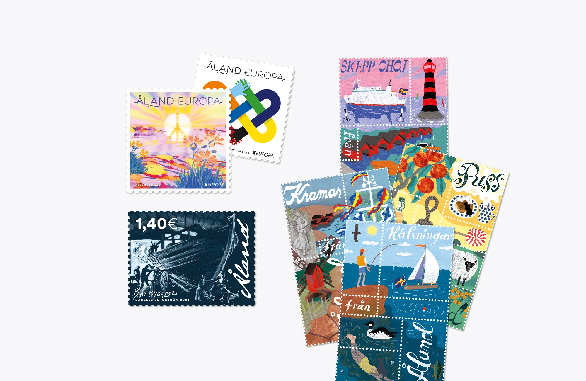 Welcome to stamp issuing event 9 May – Åland Stamps