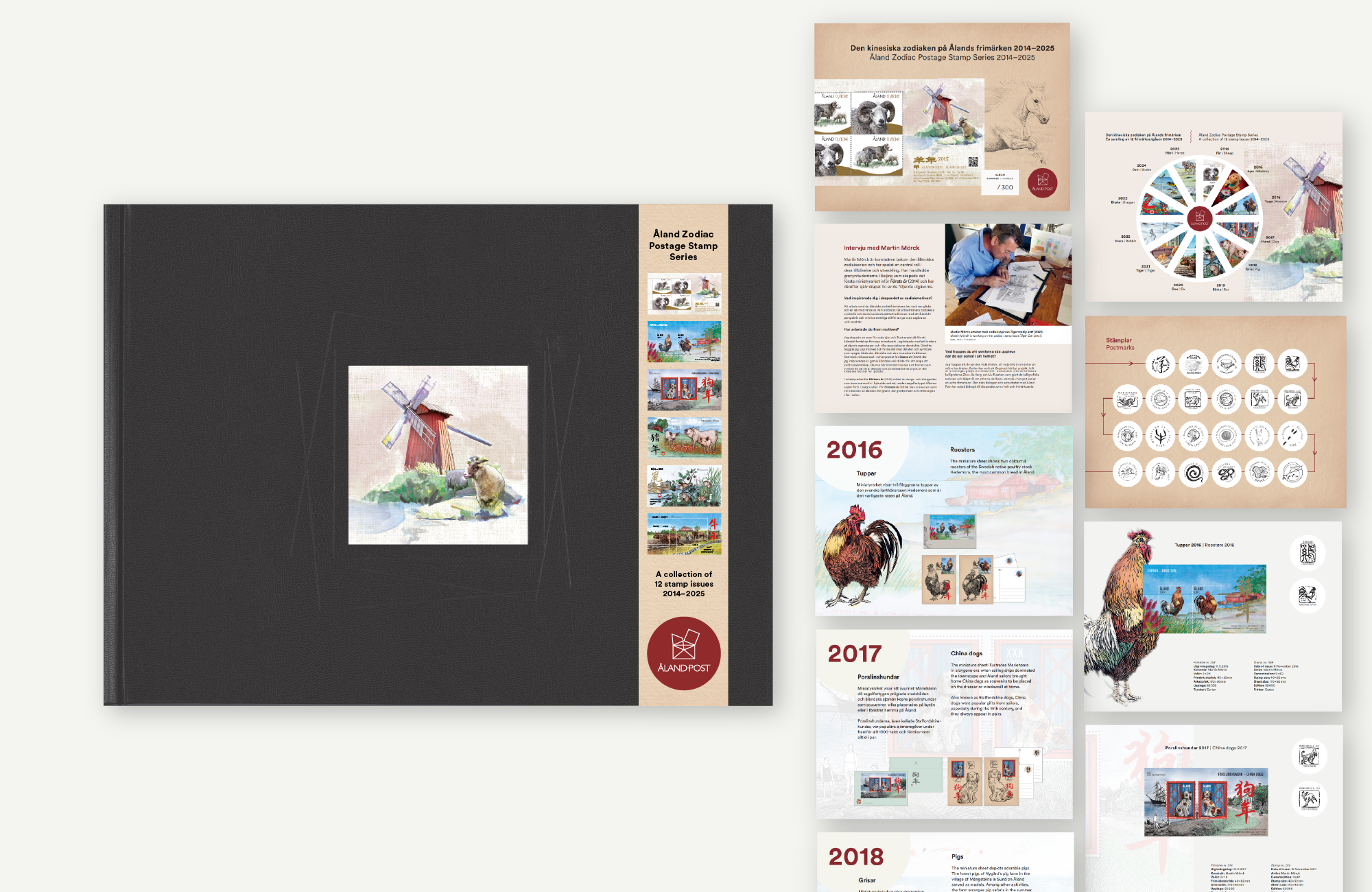 Unique collector’s album celebrates Åland Post’s twelve-year stamp ser ...