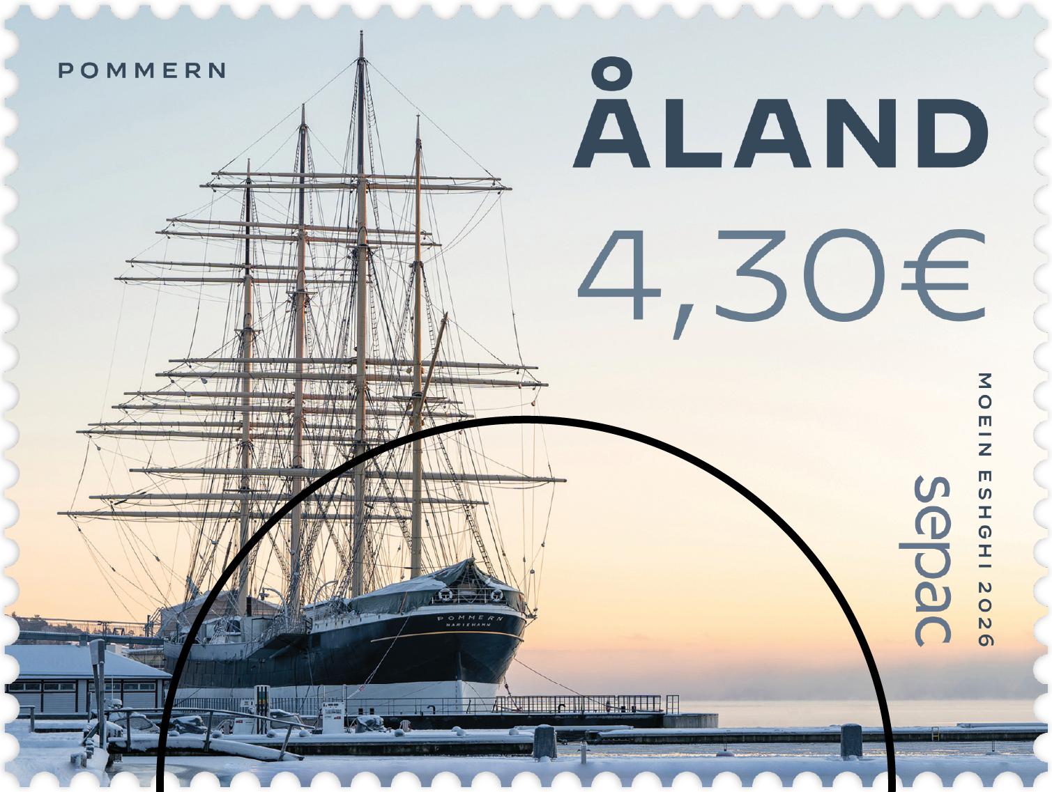 Sepac 2026, ikoniska landmärken – stämplat – Åland Stamps